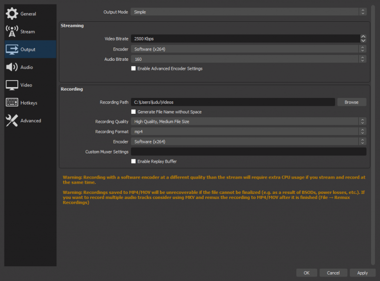 Record With OBS Studio - DevLog
